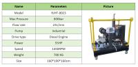 China RJHT-8023 Ultra High Pressure Cleaning Machine with 800 bar Pressure, Diesel Driven and 55HP for Industrial Cleaning for sale