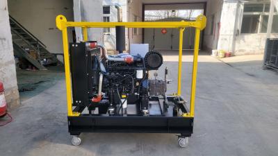 China RJHT-8023 Ultra High Pressure Cleaning Machine with 800 bar Pressure, Diesel Driven and 55HP for Industrial Cleaning for sale