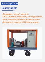 China RJHT-20025Industrial descaling factory electric driven ultra-high voltage cleaning machine for sale