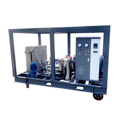China Electric driven industrial vacuum cleaner with a pressure range of 2500bar for rust removal, paint removal, and cleaning for sale