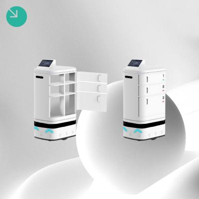 China AMR White Whale Autonomous Mobile Robot - 80kg Payload, ≤60dB Noise Level for Medical Manufacturing for sale