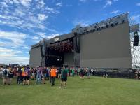 China Indoor Stage Digital Stadium Perimeter Led Display Screen Full Color 5000cd/㎡ for sale