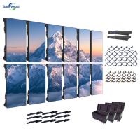 China 3D Interactive Flexible Outdoor Advertising Led Display Screen 40x20ft for sale