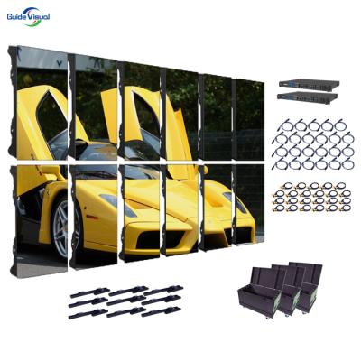 China P2.6 Pixel Pitch LED Display with 7680Hz Refresh Rate and Die Cast Cabinet for Indoor Outdoor Rental for sale