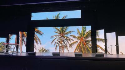 China Quad RJ45 Signal Backup LED Led Display Screen Billboard Rental Custom for sale