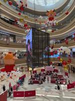 China Seamless Modular Curved Billboard Led Screen Panel NovaStar System 6000nits for sale