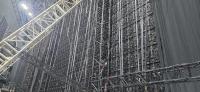 China Circular Led LCD Screen Rental Video Wall Modular Display For Church Conference for sale