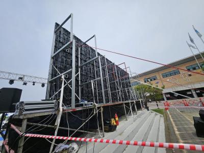 China Portable P3.91 Led Screen Panel Outdoor Advertising Display Rental SMD1921 for sale