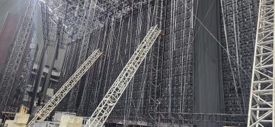 China Mobile Stage Led Screen Rental Portable Display For Outdoor Advertising Shop 16 Bit for sale