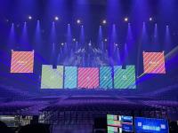 China P3.91 Pixel Pitch 5000 Nits Brightness LED Video Wall Display with 7680Hz Refresh Rate for Rental Solutions for sale