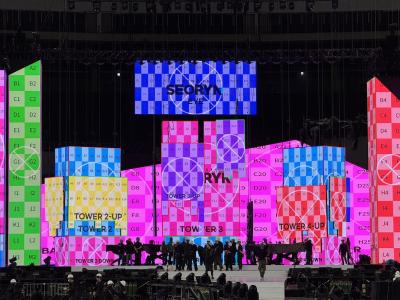 China GS Series Guide Visual P3.91 Outdoor Rental LED Display, Redundant Power, Dual Signal Backup, Event Video Wall for sale