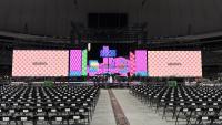 China Guide Visual Curved Fast Installation Rental LED Screen for Event Production for sale