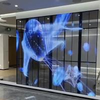 China Guide Visual Transparent LED Display Screen for Window Advertising and Retail for sale
