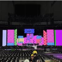 China Guide Visual GS Series P3.91 Indoor Rental LED Display for Concert Stage Events, 7680Hz Dual Backup Fast Lock for sale