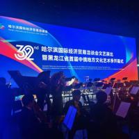 China P3.91 Outdoor Rental LED Video Wall Display Panel Curved 360 Degree View High Brightness Stage LED Screen for Music Concert for sale