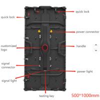 China Guide Visual G10 Series P3.91 Rental LED Video Wall 7680Hz IP65 Die-cast Aluminum Cabinet for Touring Events for sale