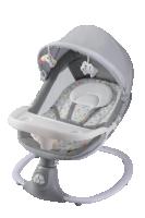 China 12 Months Infant Electric Rocker Automatic Swing Cradle Customized for sale
