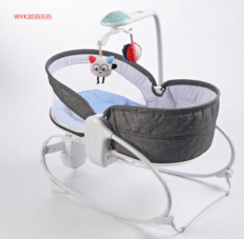 China Hospital Automatic Rocking Cot Smart Sensing Swing Bed For Infants for sale