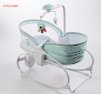 China Portable Foldable Newborn Swing Bed Remote Control Cradle With Mosquito Net for sale