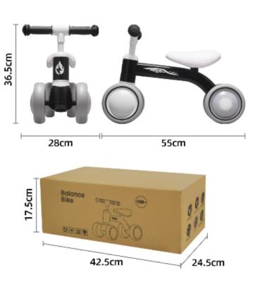 China 12 Months Baby Balance Bike 1 Year Old Balance Bike 4 Wheels for sale