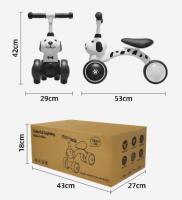 China OEM ODM Four Wheel Balance Bike Odorless Rubber Toddler Balance Bike for sale