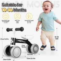 China Four Wheel Balance Bicycle OEM ODM Toddler Balance Bike 2 Year Old for sale