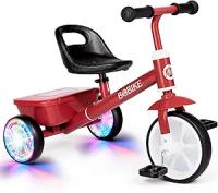 China EN71 Big Kids 3 Wheel Bike Pink Oem Kids 3 Wheel Bike For Toddler for sale