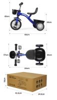 China CPC Certified Push Bike Trike Classic Toddler Push And Pedal Trike for sale
