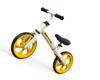 China Yellow Childhood Balance Cycle Carbon Steel Childrens Pedal Less Bikes for sale