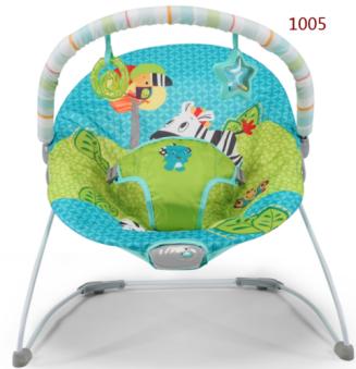 China 3 Level Infant Rocker Chair Adjustable Newborn Rocking Chair Blue for sale