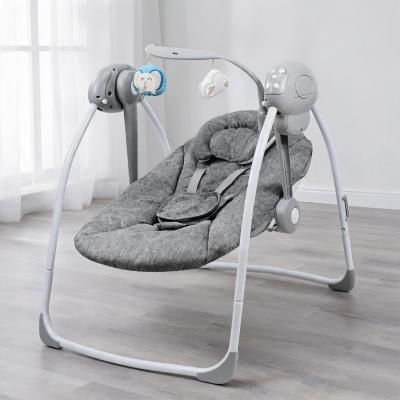 China Battery Operated Newborn Swing Chair 25Lbs Infant Bouncers And Rockers for sale