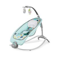 China OEM ODM Compact Electric Baby Swing Chair with 5-Speed Vibration & Music for sale