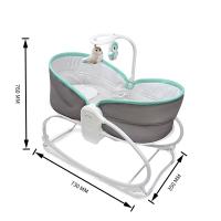 China Wholesale Electric Baby Swing Bed For Newborn 0-12 Months Multifunction Auto Rocking Crib for sale