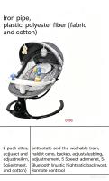 China Factory Wholesale Multifunctional Electric Baby Swing Bouncer For Newborn 0-12 Months for sale
