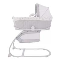 China 2-in-1 Detachable Electric Baby Cradle Bassinet for sale