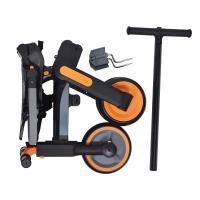 China Multi‑Mode Kids Tricycle, Foldable Stroller Tricycle for Toddler 9‑72 Months, 5‑in‑1 Convertible Baby Balance Bike for sale