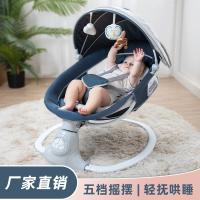 China USA Compliant Infant Swing Rocker Blackout Tent Washable Tray Bluetooth Music with Remote Control for sale