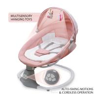 China Bluetooth Electric Infant Rocker 12 Lullaby Songs Music Playback Remote Control with Volume Adjustment for sale