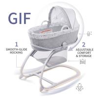 China Baby Store Resale Electric Swing Bed Retail Ready Packaging with Gift Box Option USA Market for sale