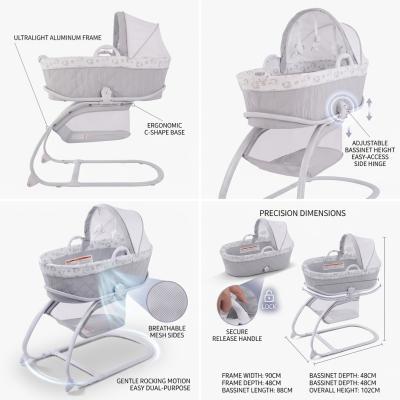 China French Market Electric Swing Bed Baby Store Resale with European Safety Certification for sale