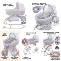China Private Label Electric Swing Bed Supplier with Multi Language Branding Manuals for sale