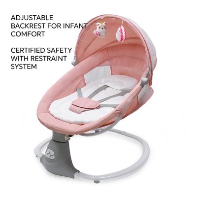 China Bluetooth Infant Swing Rocker 5-Speed Swing 3-Speed Timer Music Playback with Remote Control for sale