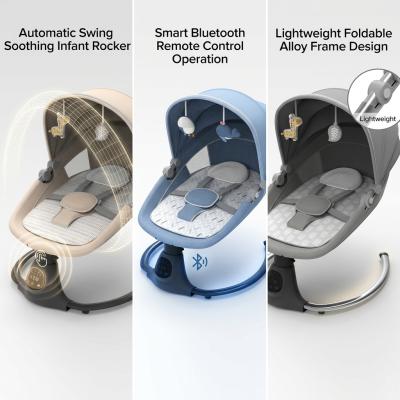 China UV Awning Electric Infant Rocker Shading Mat Sun Protection with Breathable Mosquito Net for sale