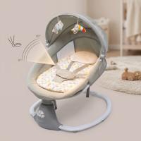 China Touch Panel Infant Swing Rocker 5 Swing Angles USB Battery Powered Left-Right Motion Newborn Soother for sale