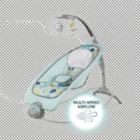 China 12KG Load Capacity Infant Rocker Chair Sturdy Frame Adjustable Backrest with Music Box Vibration Toys for sale