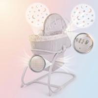 China Electric Baby Swing Bed Rocker 5-Speed Swing 4-Speed Timer 4-Height Adjustable USB Power Touch Panel Music for sale