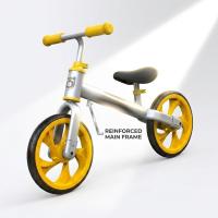China Toddler Balance Bike Adjustable Handlebar Seat 12-Inch Rubber Tires 360 Degree Steering Kids Toy for sale