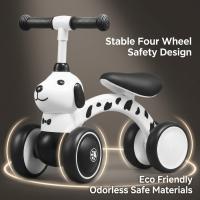 China Custom Kids Balance Bike Factory 4 Wheel 50KG Detachable Footrest with Magnetic Light Wheels for sale