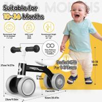 China Factory Direct Four Wheel Balance Bike Supplier Private Label with Magnetic Light Wheels Airless Tires for sale