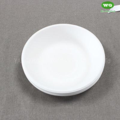 China 24oz Compostable Sugarcane Pulp Bowls- Wholesale astm d6400 Standard Biodegradable Bagasse pulp fast food package for sale